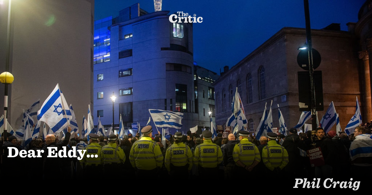 Dear Eddy… | Phil Craig | The Critic Magazine