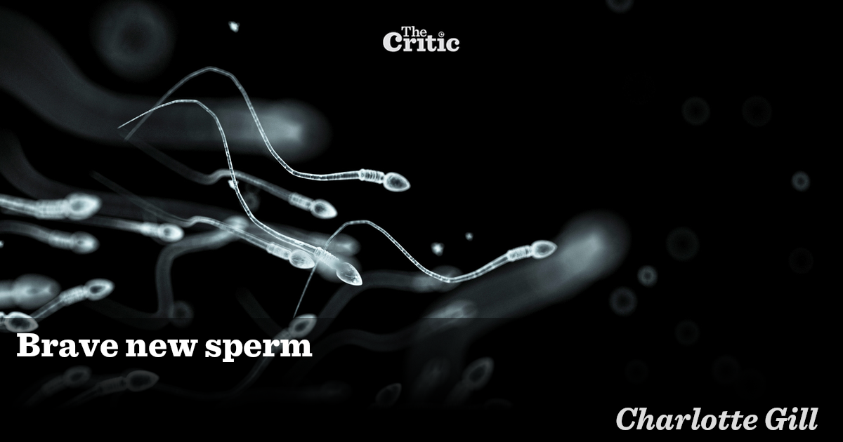 Brave new sperm | Charlotte Gill | The Critic Magazine