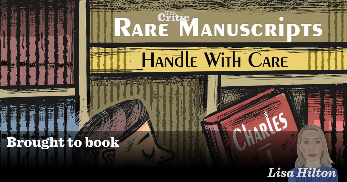 Brought to book | Lisa Hilton | The Critic Magazine