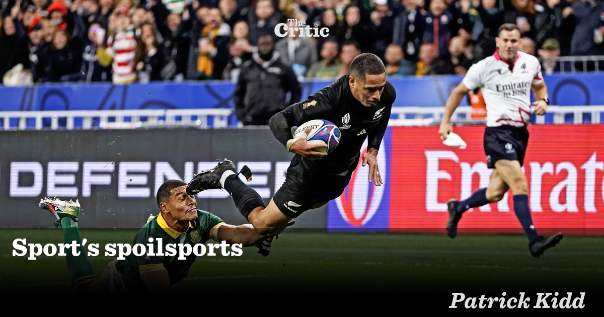 Sport’s spoilsports | Patrick Kidd | The Critic Magazine