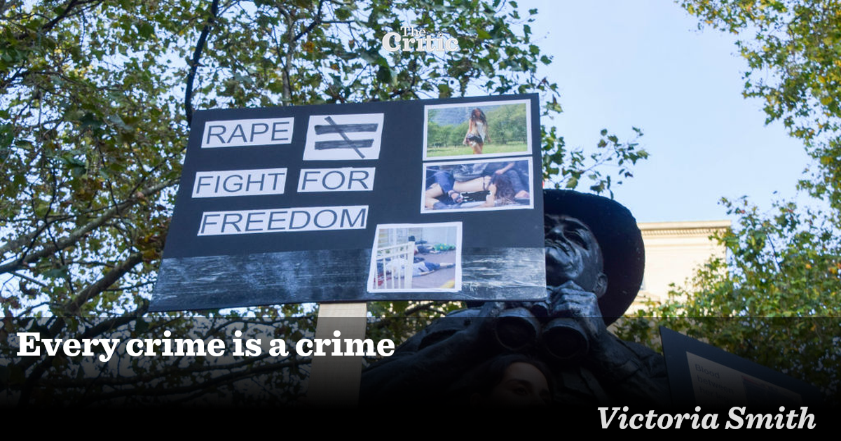 Every crime is a crime | Victoria Smith | The Critic Magazine