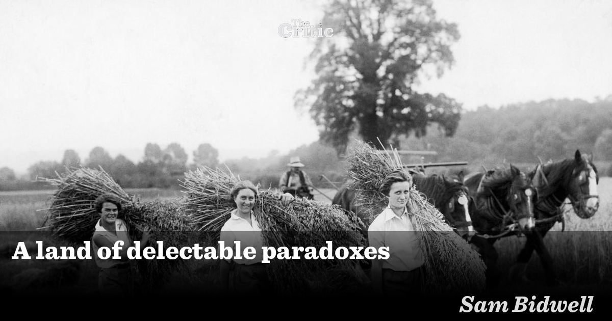 A land of delectable paradoxes | Sam Bidwell | The Critic Magazine