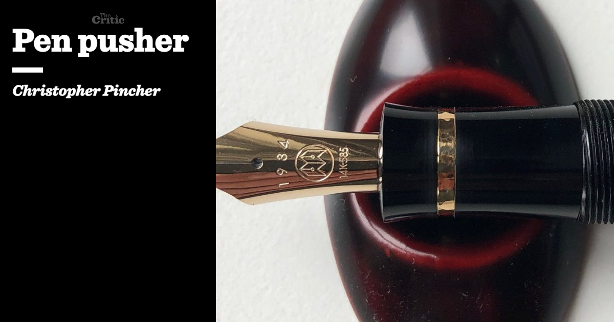 Pen pusher | Christopher Pincher | The Critic Magazine