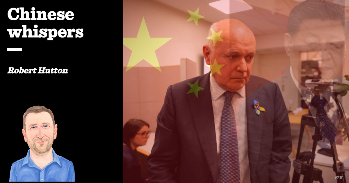 Chinese whispers | Robert Hutton | The Critic Magazine