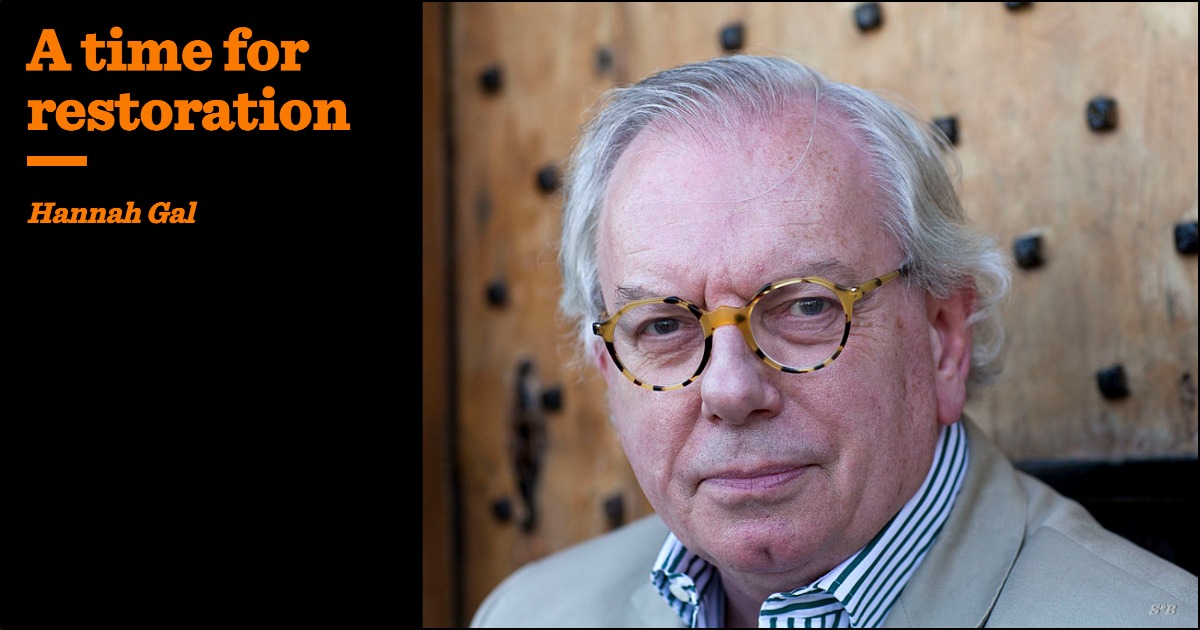 A time for restoration | Hannah Gal | The Critic Magazine