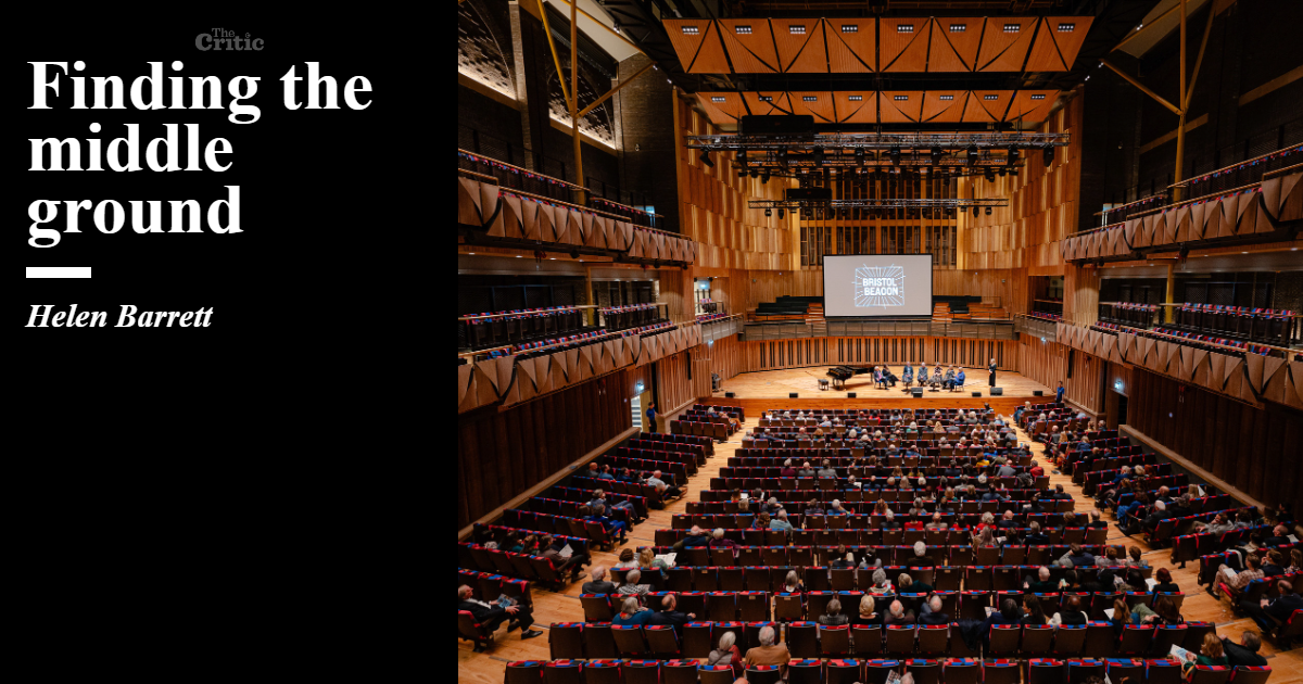 Finding the middle ground | Helen Barrett | The Critic Magazine