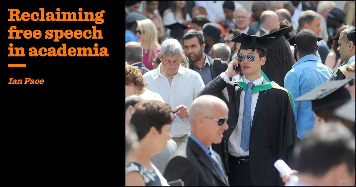 Reclaiming free speech in academia | Ian Pace | The Critic Magazine