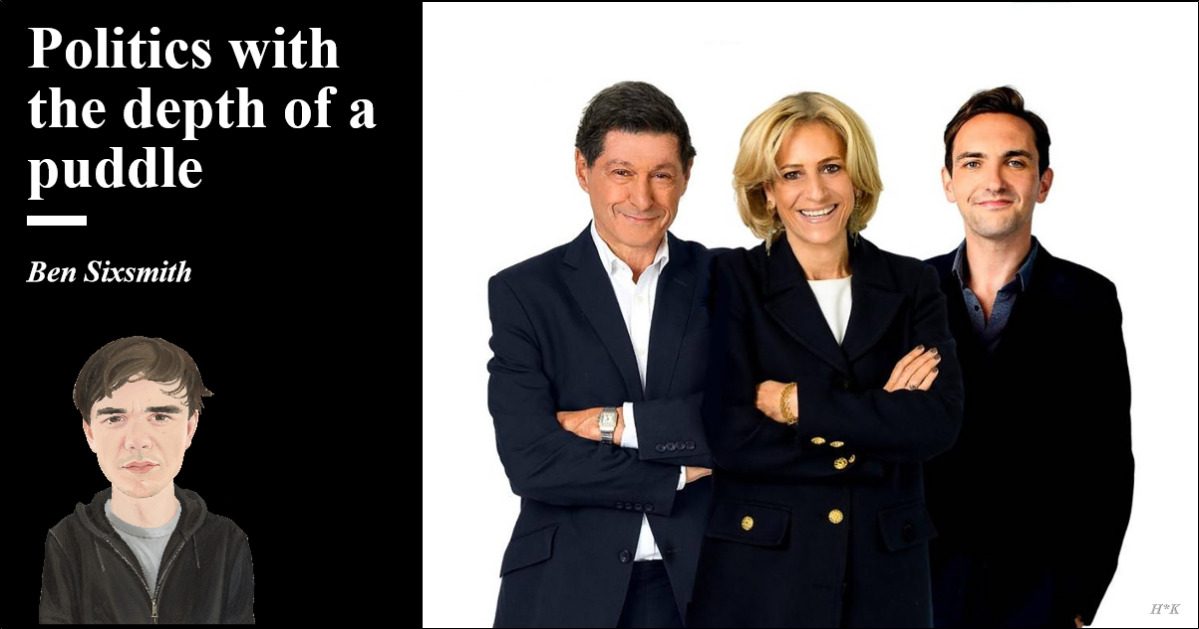 Politics with the depth of a puddle | Ben Sixsmith | The Critic Magazine