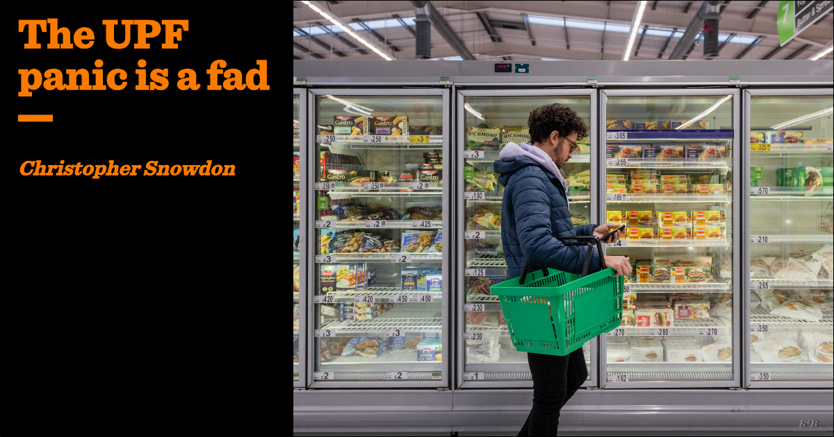 The UPF panic is a fad | Christopher Snowdon | The Critic Magazine