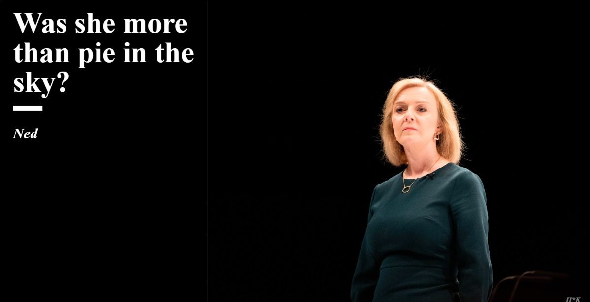 Was she more than pie in the sky? | Ned | The Critic Magazine