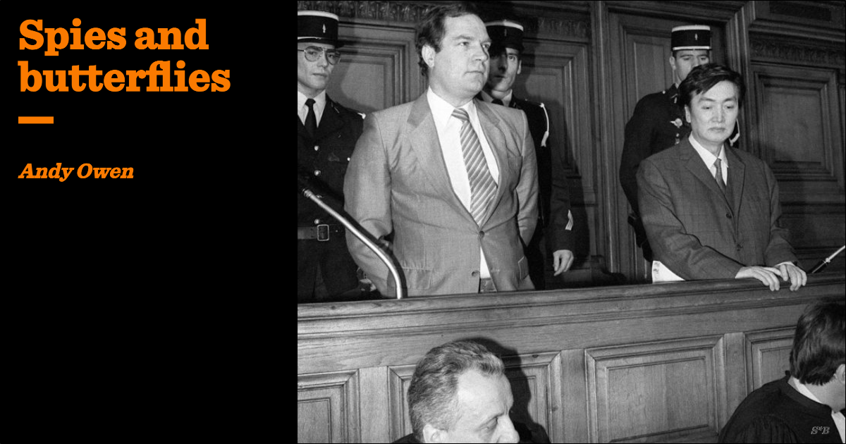 Spies and butterflies | Andy Owen | The Critic Magazine