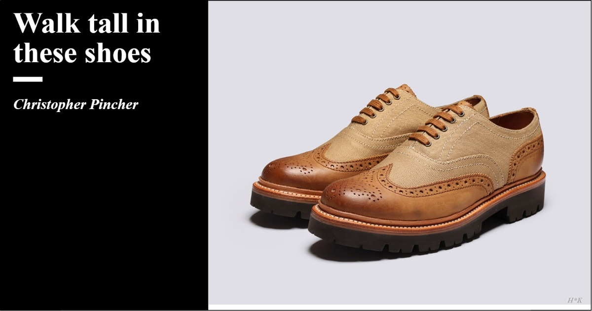 Walk tall in these shoes | Christopher Pincher | The Critic Magazine