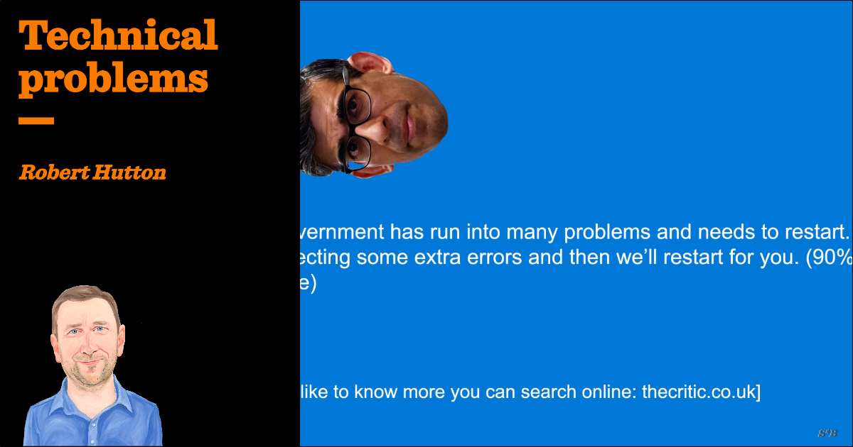 Technical problems | Robert Hutton | The Critic Magazine