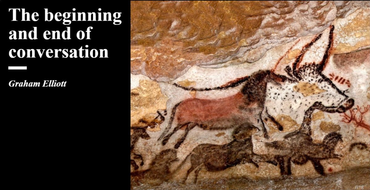 The beginning and end of conversation | Graham Elliott | The Critic ...