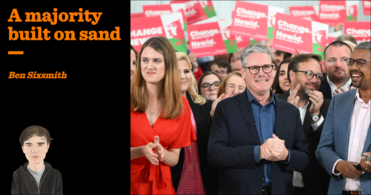 A majority built on sand | Ben Sixsmith | The Critic Magazine