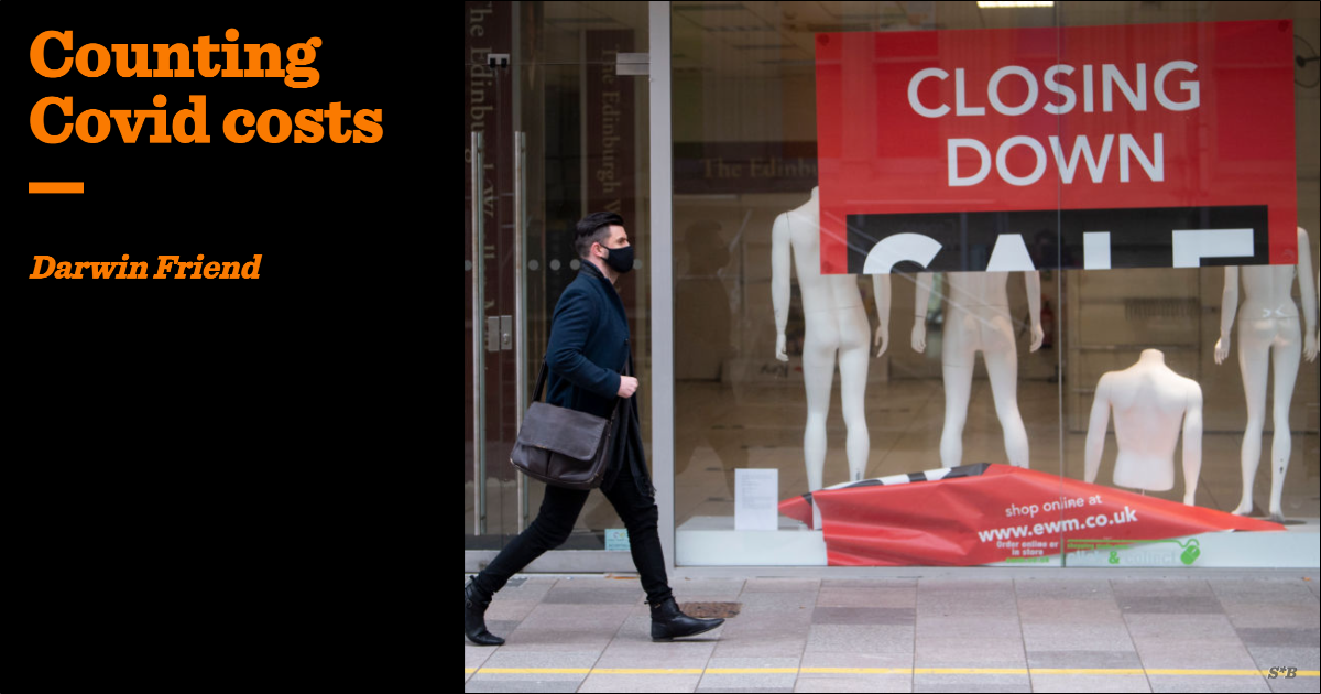 Counting Covid costs | Darwin Friend | The Critic Magazine