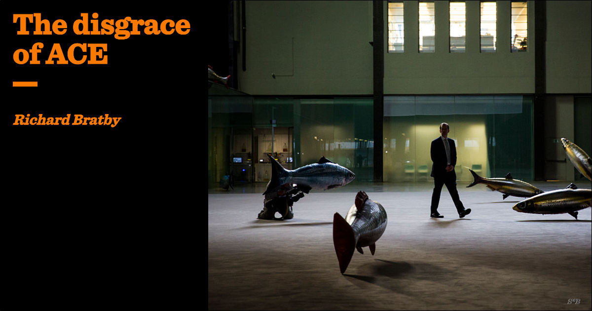The disgrace of ACE | Richard Bratby | The Critic Magazine