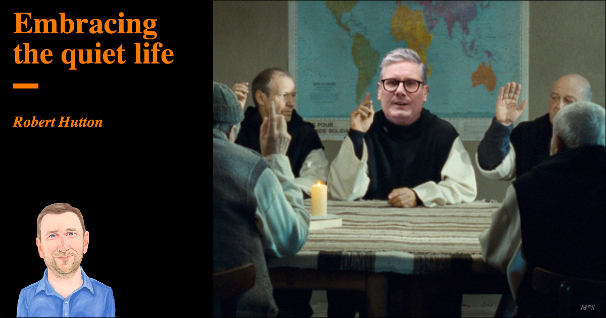 Embracing the quiet life | Robert Hutton | The Critic Magazine