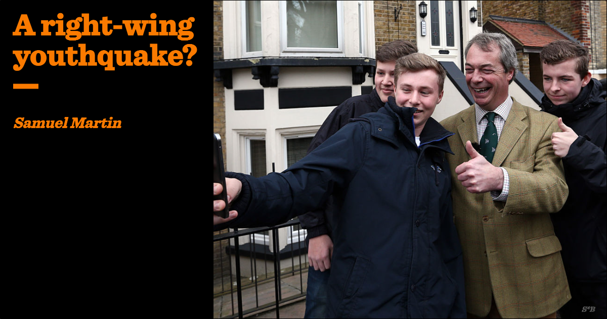 A right-wing youthquake? | Samuel Martin | The Critic Magazine