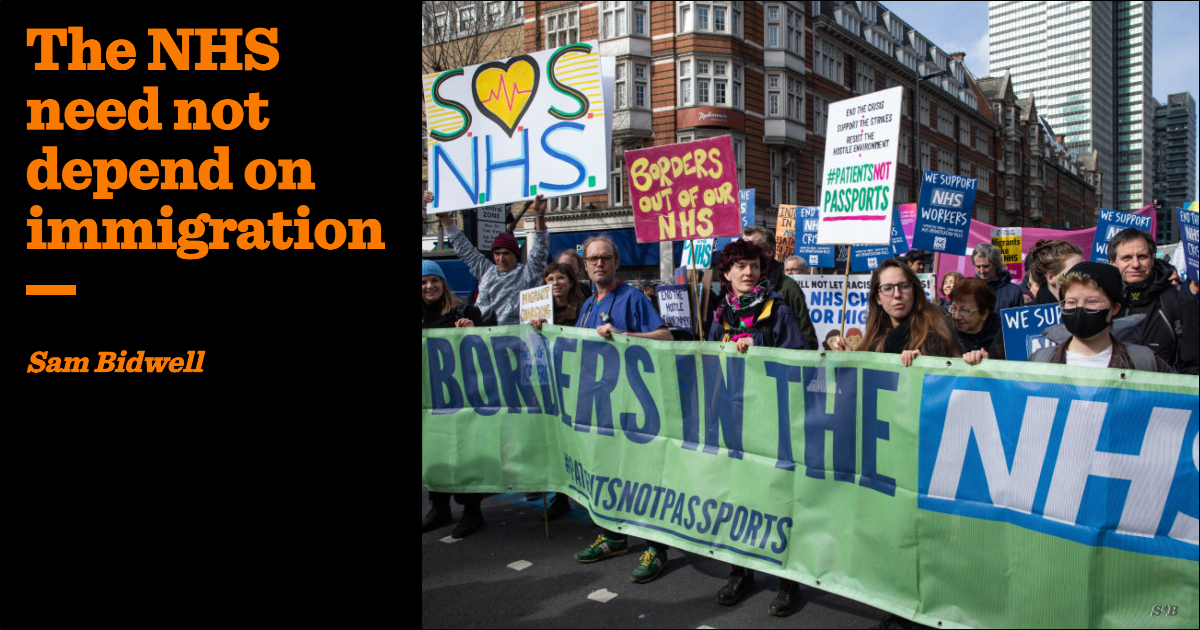 The NHS need not depend on immigration | Sam Bidwell | The Critic Magazine