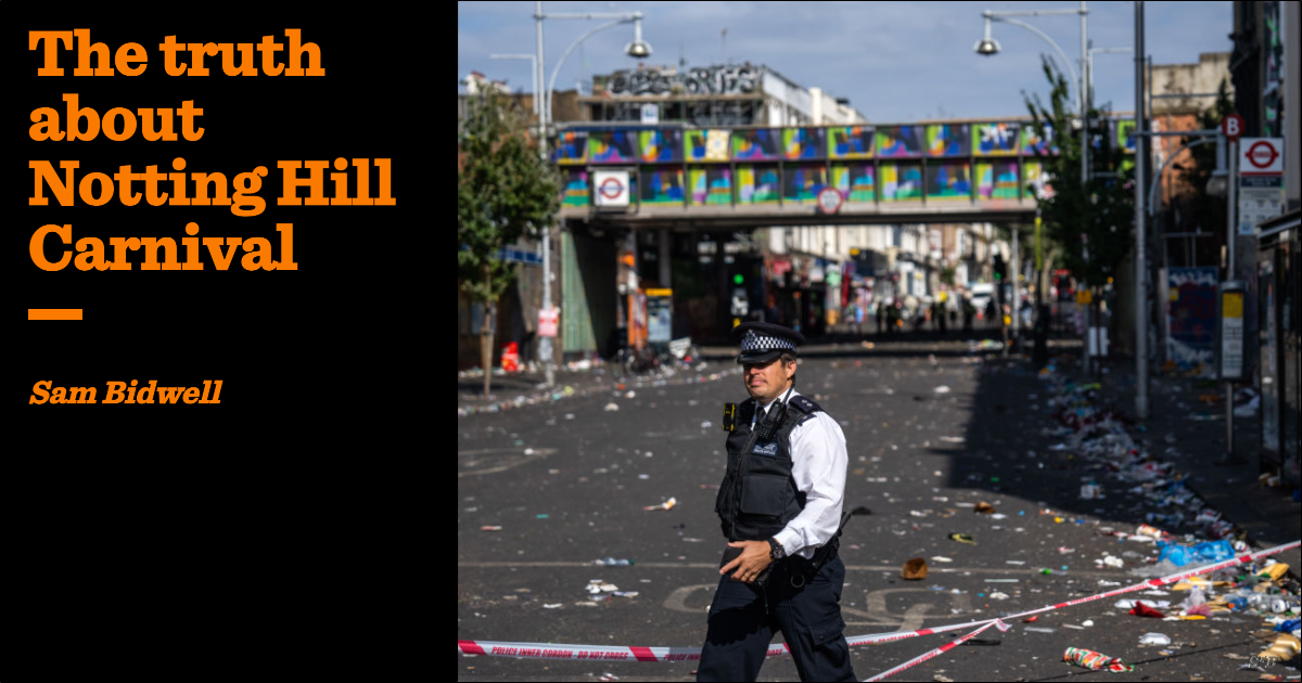 The truth about Notting Hill Carnival | Sam Bidwell | The Critic Magazine
