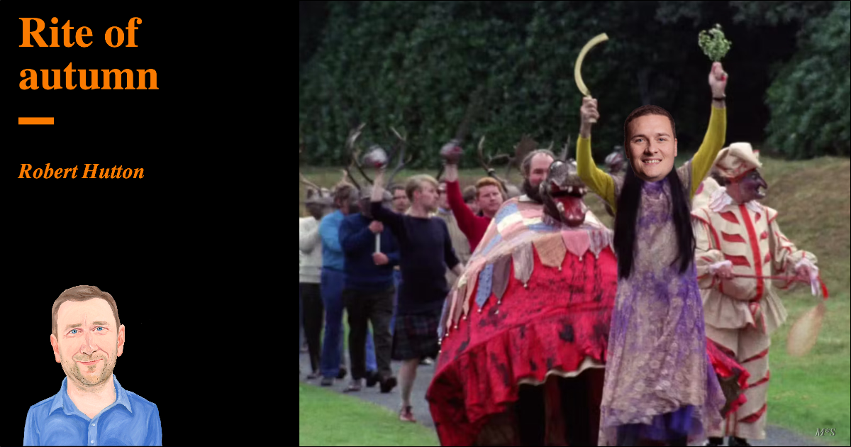 Rite of autumn | Robert Hutton | The Critic Magazine