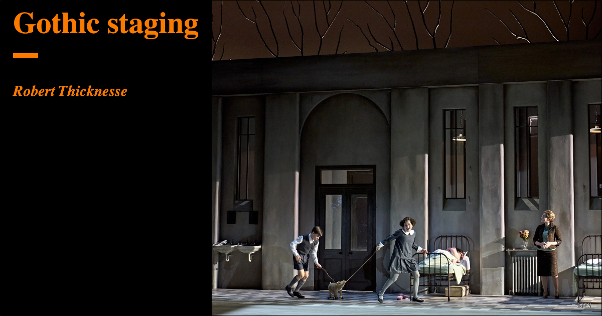 Gothic staging | Robert Thicknesse | The Critic Magazine