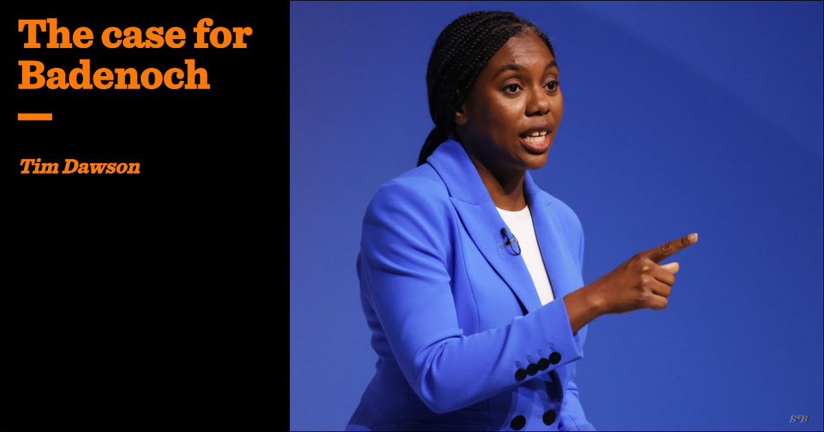 The case for Badenoch | Tim Dawson | The Critic Magazine