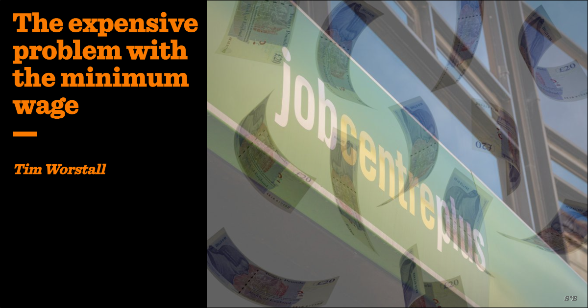 The expensive problem with the minimum wage | Tim Worstall | The Critic ...