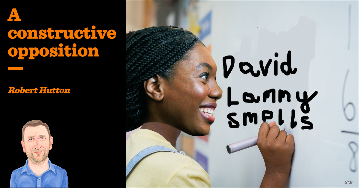 A constructive opposition | Robert Hutton | The Critic Magazine