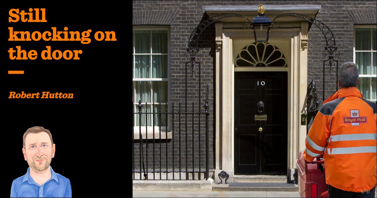 Still knocking on the door | Robert Hutton | The Critic Magazine