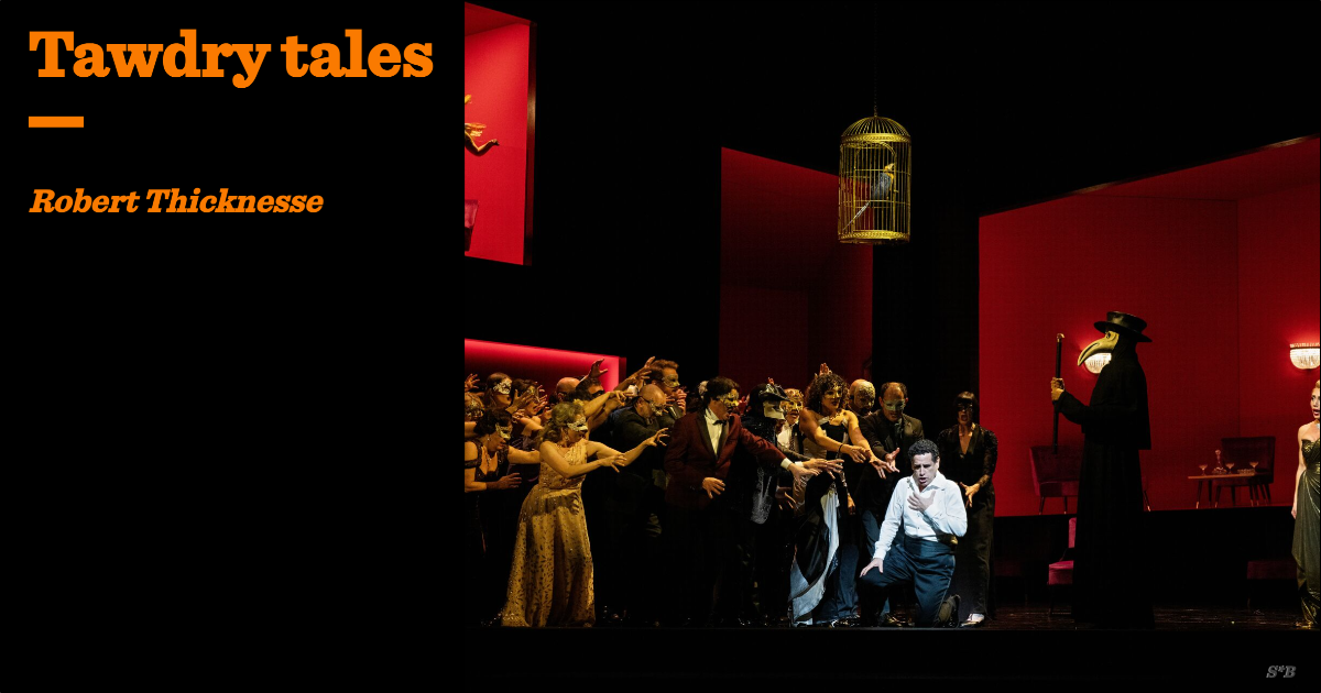 Tawdry tales | Robert Thicknesse | The Critic Magazine