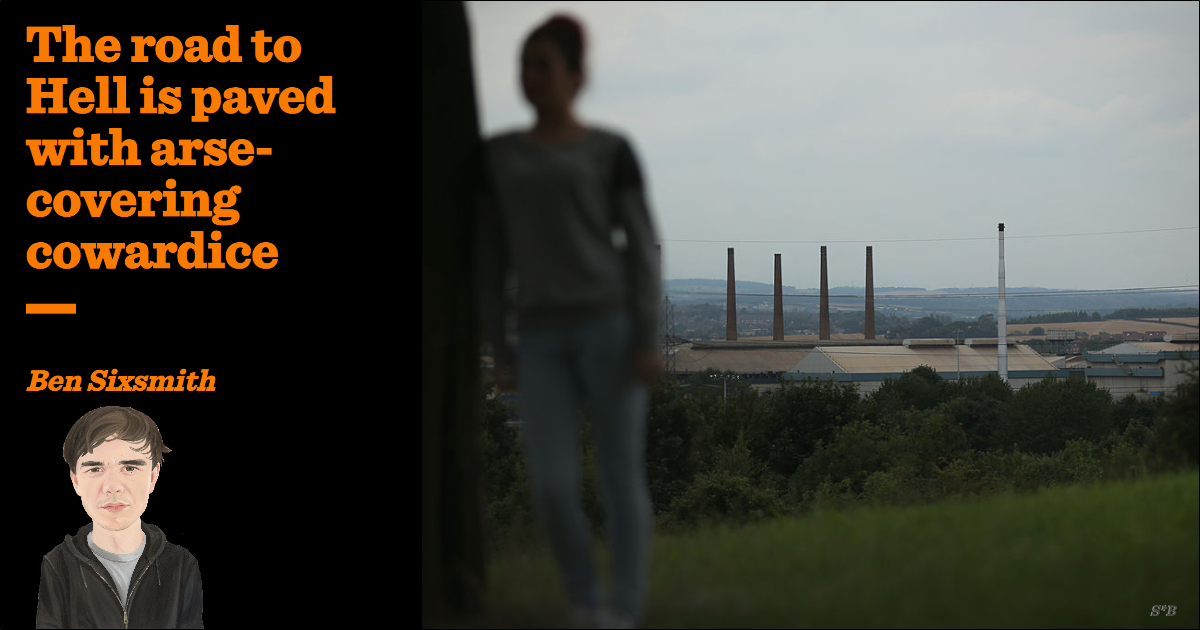 The road to Hell is paved with arse-covering cowardice | Ben Sixsmith ...