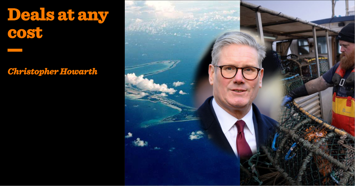 Deals at any cost | Christopher Howarth | The Critic Magazine