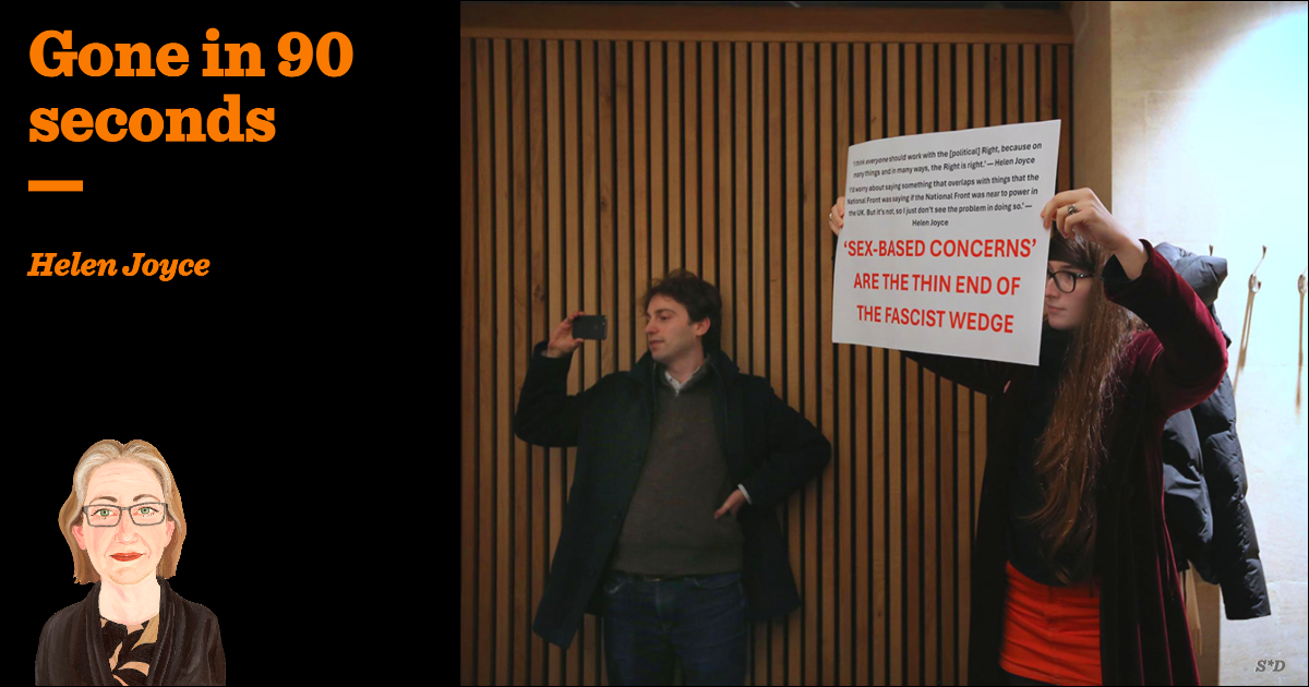 Gone in 90 seconds | Helen Joyce | The Critic Magazine