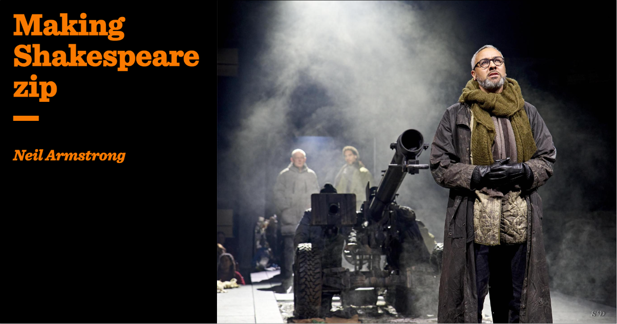 Making Shakespeare zip | Neil Armstrong | The Critic Magazine