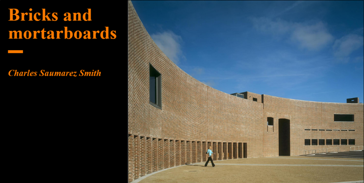 Bricks and mortarboards | Charles Saumarez Smith | The Critic Magazine