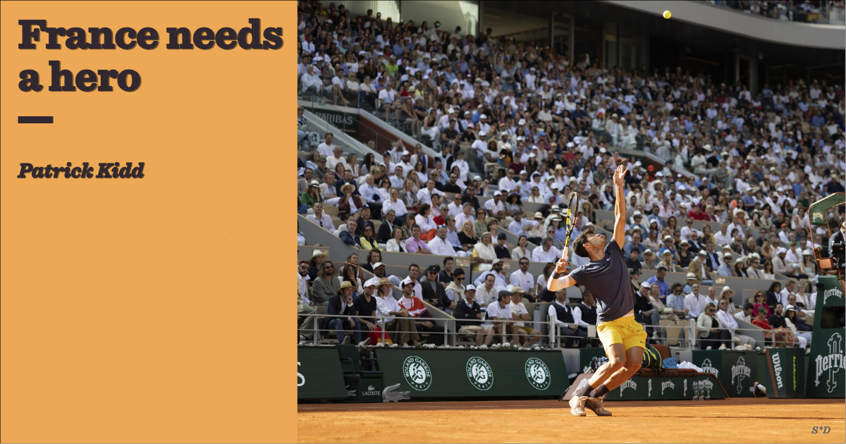 France needs a hero | Patrick Kidd | The Critic Magazine