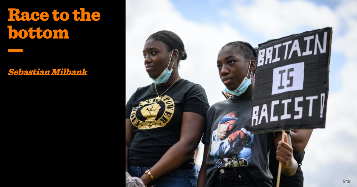Race to the bottom | Sebastian Milbank | The Critic Magazine