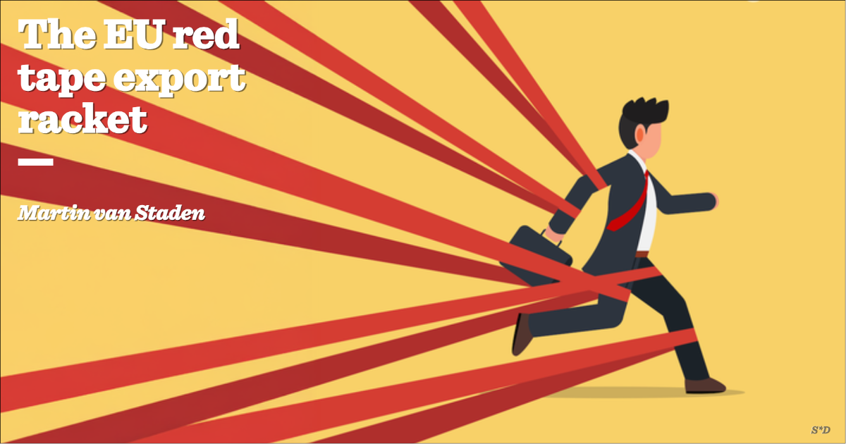 The EU red tape export racket | Martin van Staden | The Critic Magazine