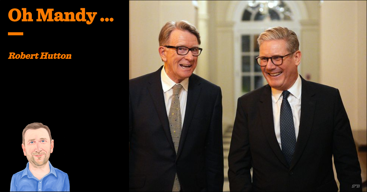 Oh Mandy … | Robert Hutton | The Critic Magazine