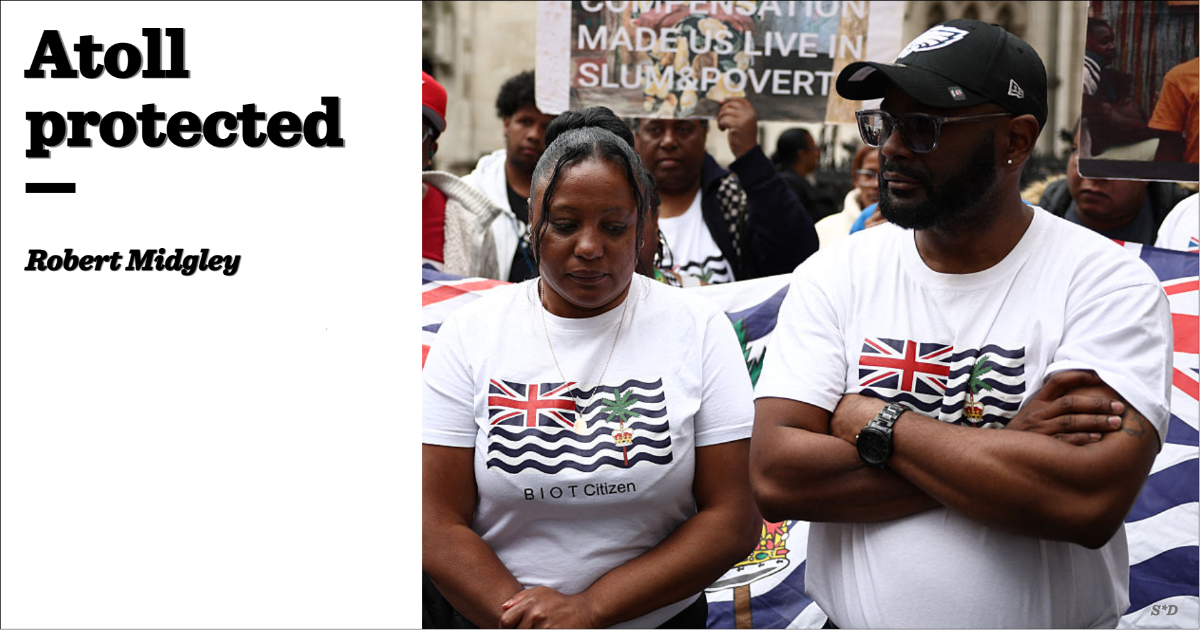 Atoll protected | Robert Midgley | The Critic Magazine