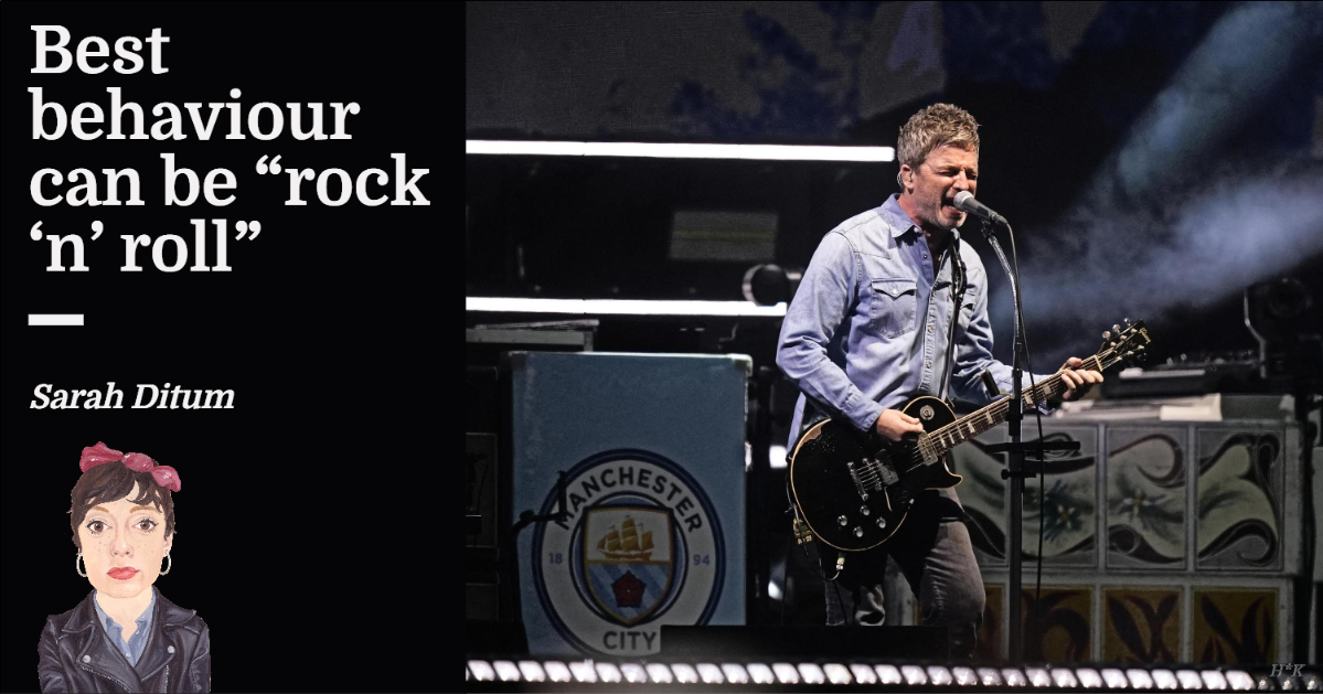 Best behaviour can be “rock ’n’ roll” | Sarah Ditum | The Critic Magazine