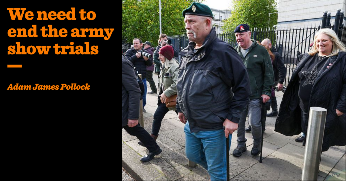 We need to end the army show trials | Adam James Pollock | The Critic ...