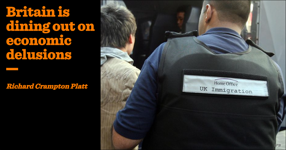 Britain is dining out on economic delusions | Richard Crampton-Platt ...