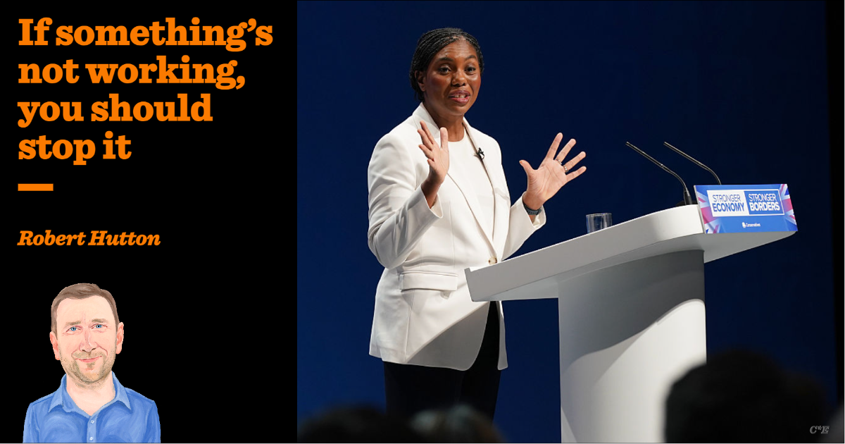 If something’s not working | Robert Hutton | The Critic Magazine