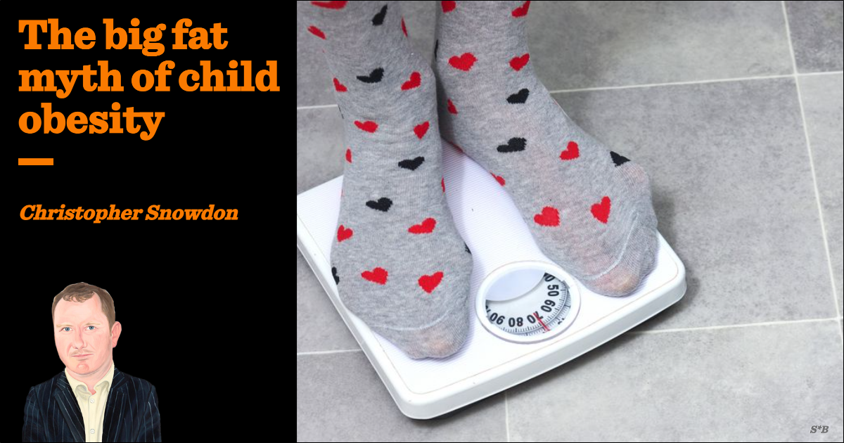 The big fat myth of child obesity | Christopher Snowdon | The Critic ...