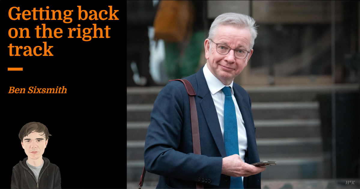 Getting back on the right track | Ben Sixsmith | The Critic Magazine
