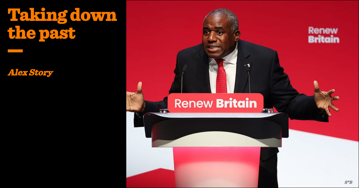 Taking down the past | Alex Story | The Critic Magazine