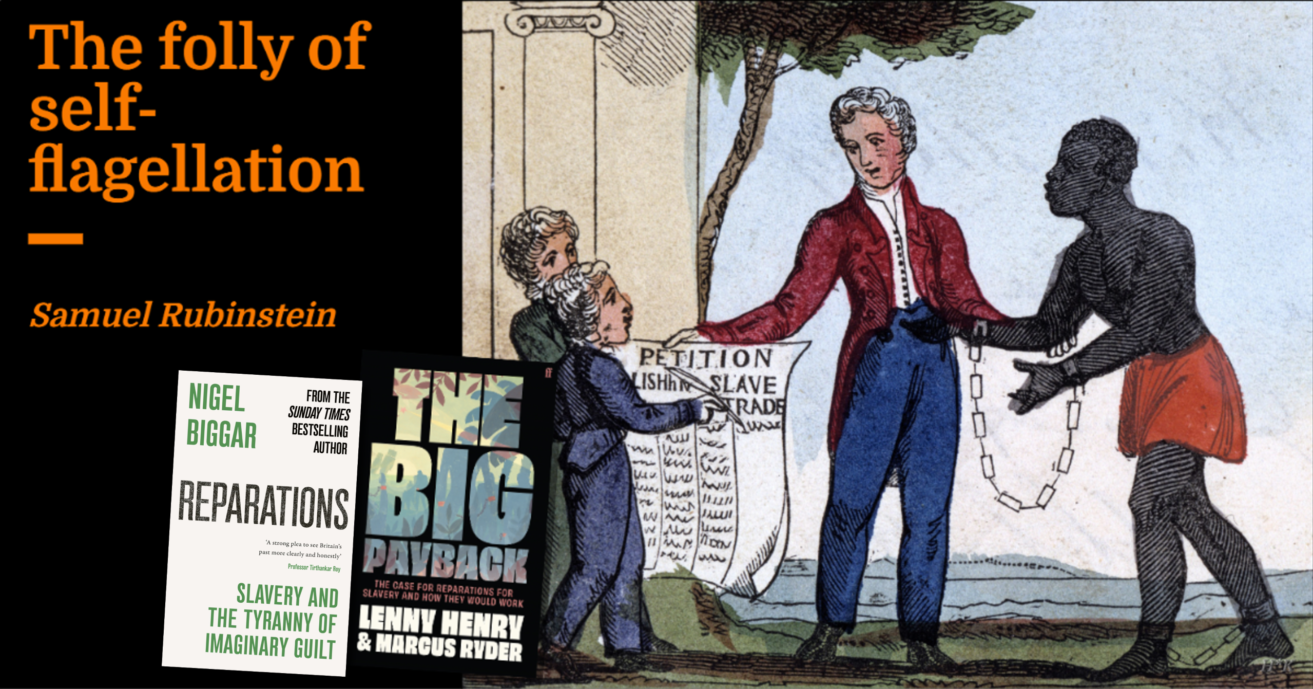 The folly of self-flagellation | Samuel Rubinstein | The Critic Magazine